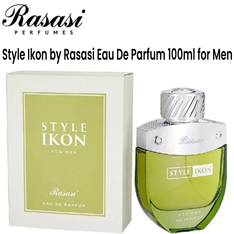 Style Ikon by Rasasi Eau De Parfum 100ml for Men – Vanity Vibes